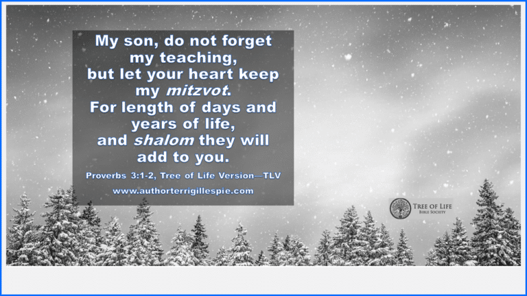Wisdom's Journey: Proverbs 3:1-2 - Terri Gillespie