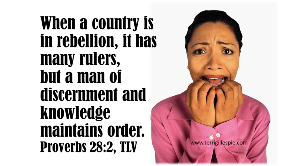 Wisdom's Journey: Proverbs 28:2 - Terri Gillespie