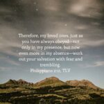 Daily Word: Philippians 2:12 - Terri Gillespie