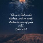 Daily Word: Luke 2:14 - Terri Gillespie