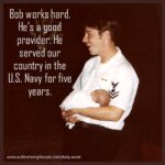 Daily Word: Is There a “Bob” in Your Life? Proverbs 10:1 - Terri Gillespie