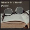 Daily Word: What is in a Word? Plenty! John 1:14 - Terri Gillespie