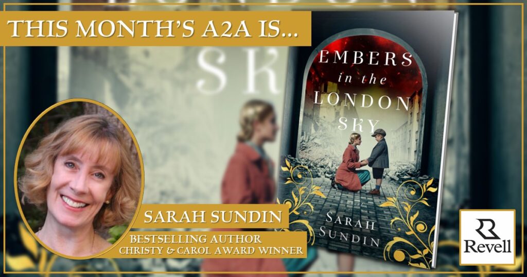 March A2A–Author 2 Author Interview & Giveaway Featuring Sarah Sundin ...