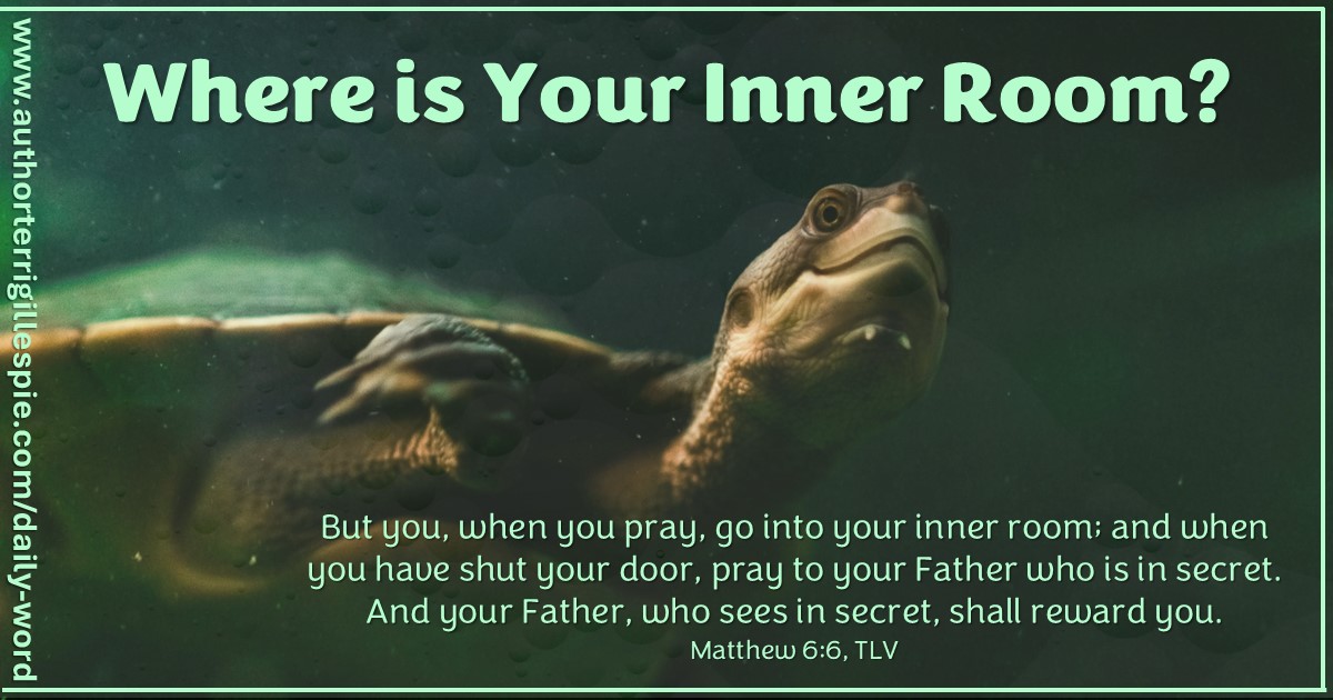 Daily Word: Where is Your Inner Room? Matthew 6:6 - Terri Gillespie